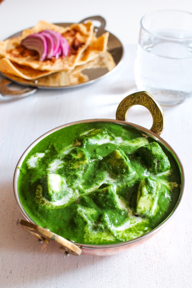 Punjabi Palak Paneer Recipe Restaurant Style Spice Up The Curry