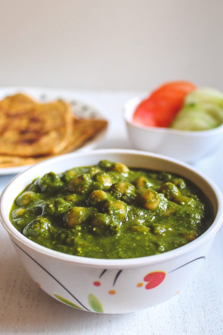 Chana Palak Recipe (Palak Chole) - Spice Up The Curry