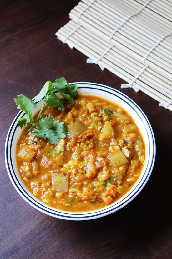 Lauki chana dal recipe, Dudhi chana dal subzi (Curry)