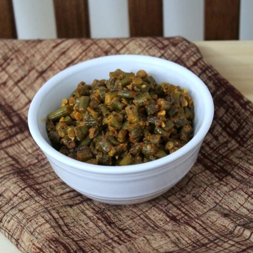 Long Beans Sabzi - Spice Up The Curry
