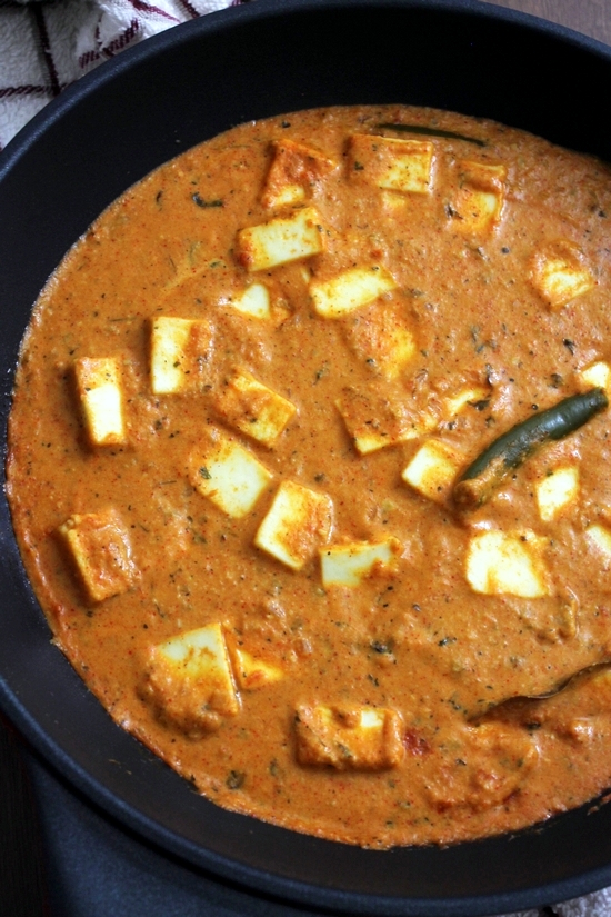 Paneer Lababdar Recipe (How to make Restaurant style paneer lababdar)
