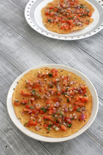 Masala Papad - Spice Up The Curry