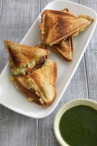 Veg Cheese Toast Sandwich - Spice Up The Curry