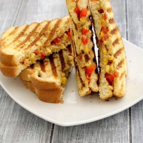 15 Sandwich Recipes / Indian Vegetarian Sandwiches- Spice Up The Curry