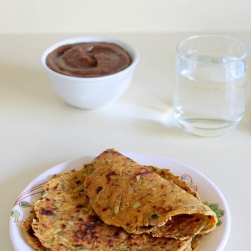 Lauki Thepla (Dudhi Na Thepla) - Spice Up The Curry