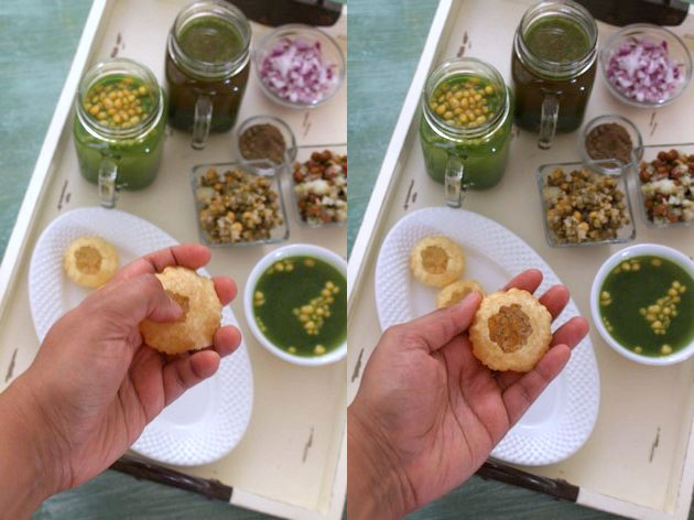 Pani puri recipe (How to make pani puri recipe), Golgappa recipe