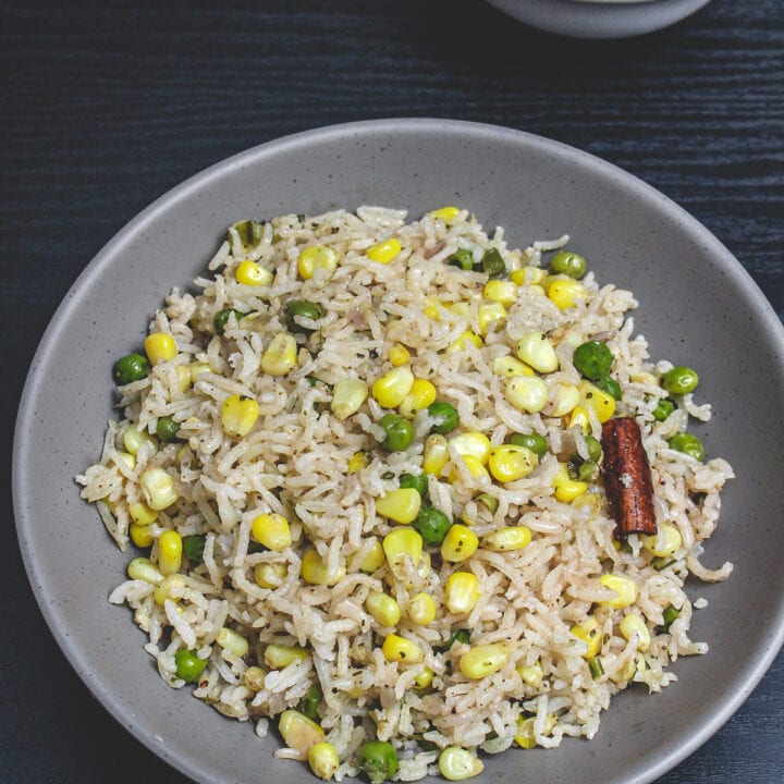 Corn Pulao Recipe - Spice Up The Curry