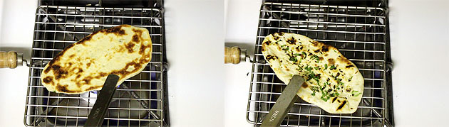 Garlic naan recipe (How to make garlic naan recipe on stove top, tawa)