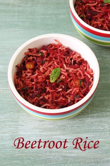 Beetroot Rice - Spice Up The Curry
