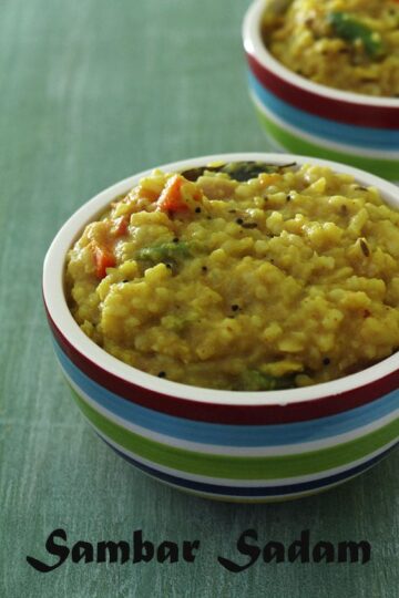 Sambar Rice (Sambar Sadam) - Spice Up The Curry
