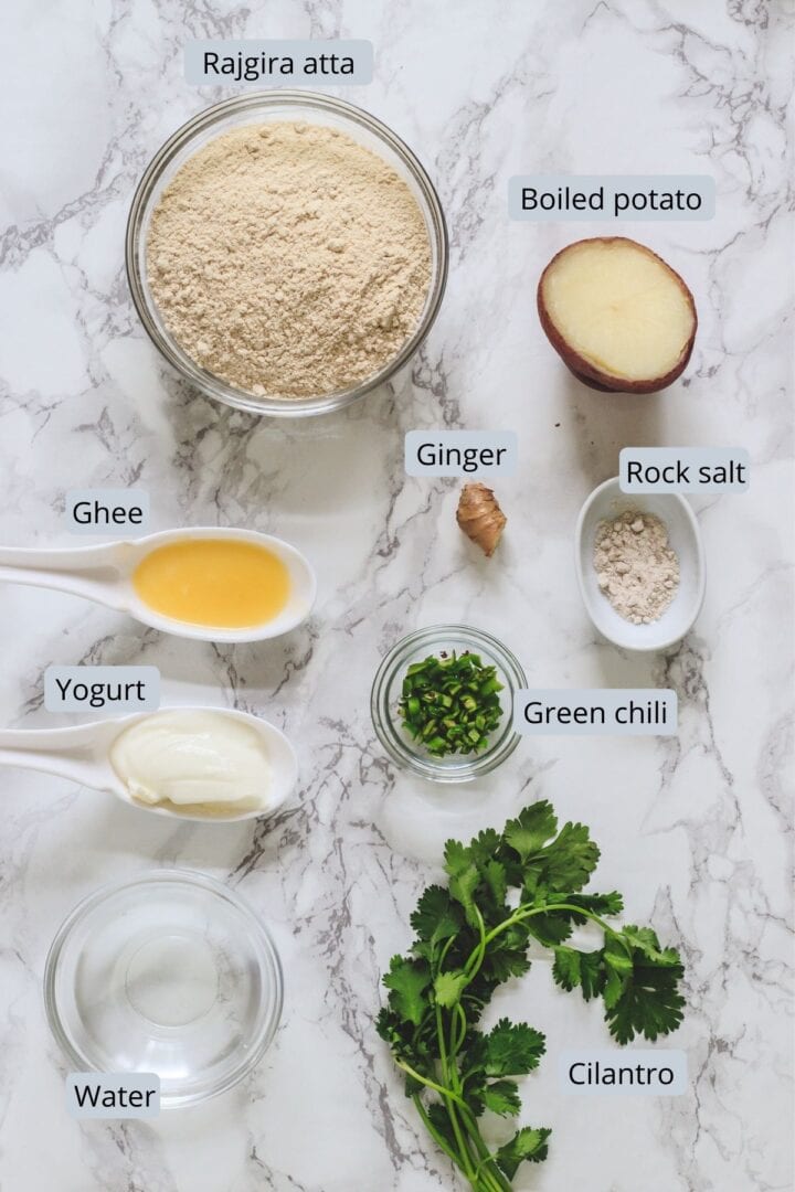 Rajgira Paratha Recipe (Rajgira Roti) - Spice Up The Curry