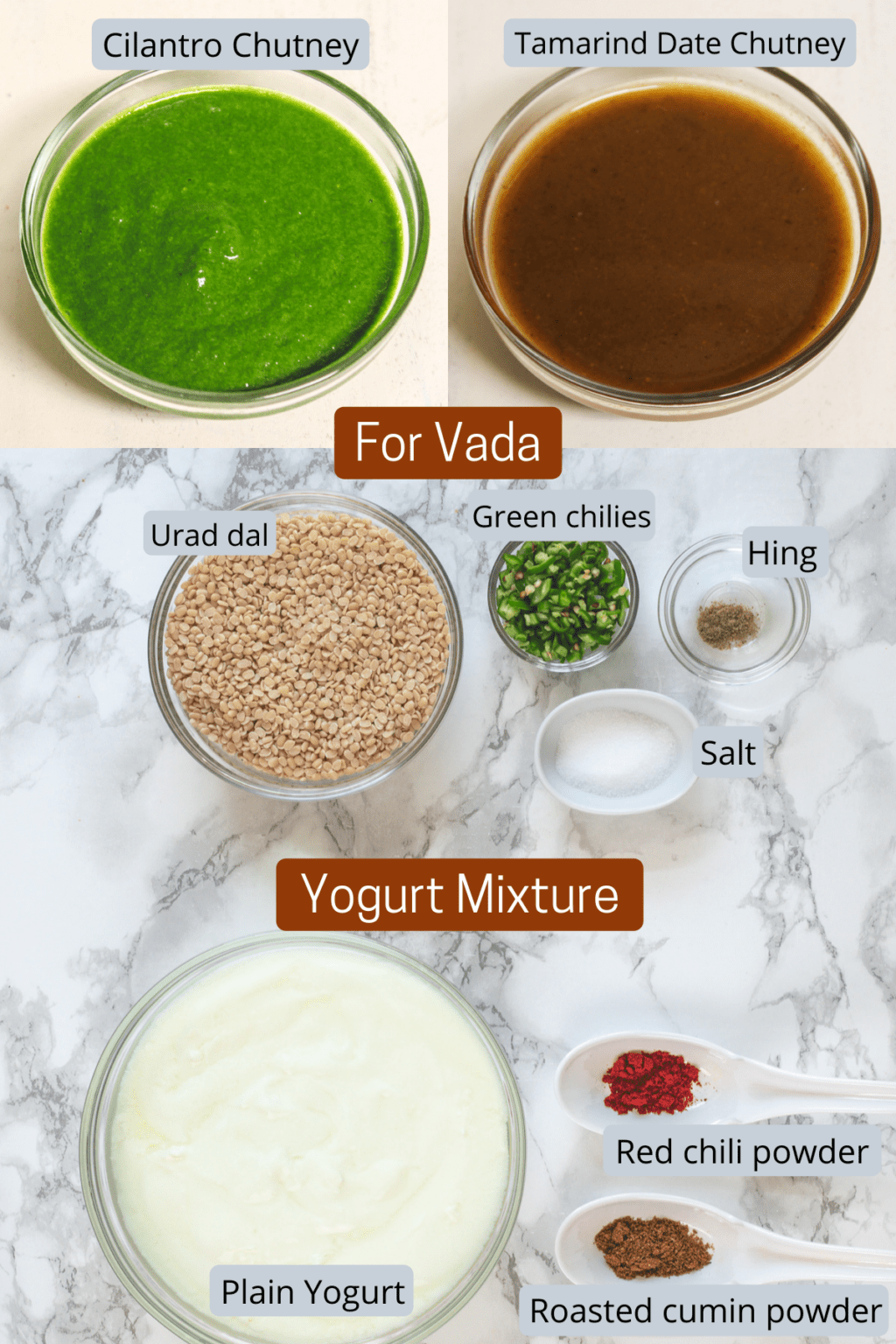 Dahi Vada Recipe {No-Fry Or Deep-Fried} - Spice Up The Curry