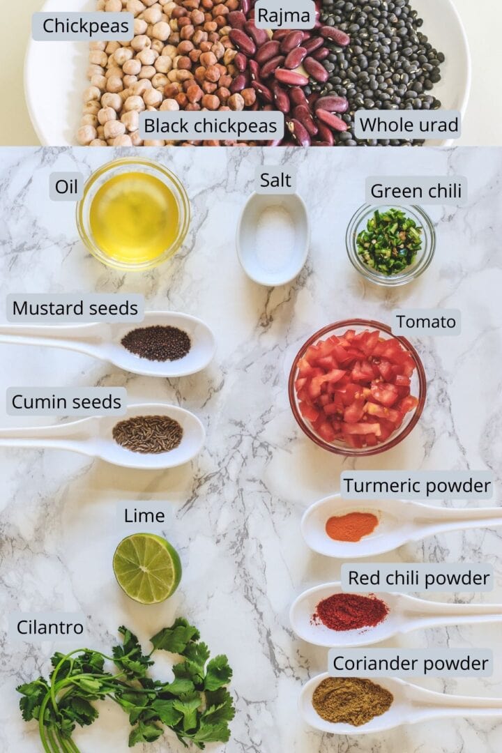 Gujarati Mix Kathol Recipe (Jain) - Spice Up The Curry