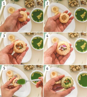 Pani Puri Recipe (Water & Stuffing) - Spice Up The Curry