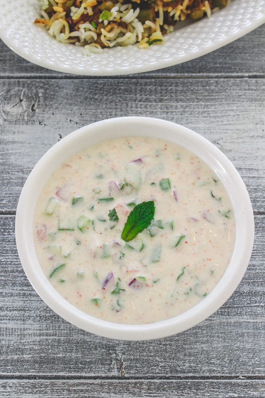 Vegetable Raita Recipe (Mixed Veg Raita) - Spice Up The Curry