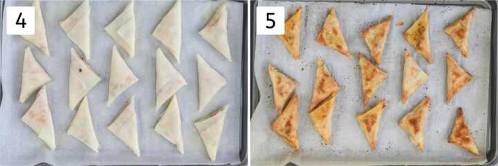 Cocktail Samosa Recipe (Mini Paneer Samosa)