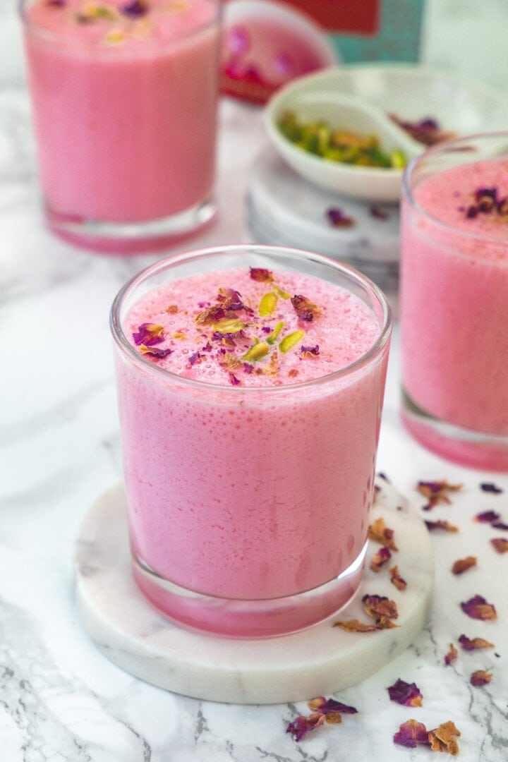 Rose Lassi Recipe - Spice Up The Curry