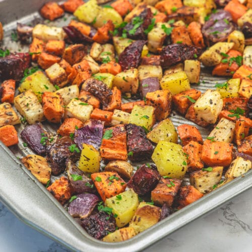 Roasted Root Vegetables - Spice Up The Curry