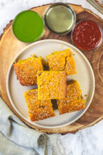 Handvo Recipe (Baked In Oven) - Spice Up The Curry