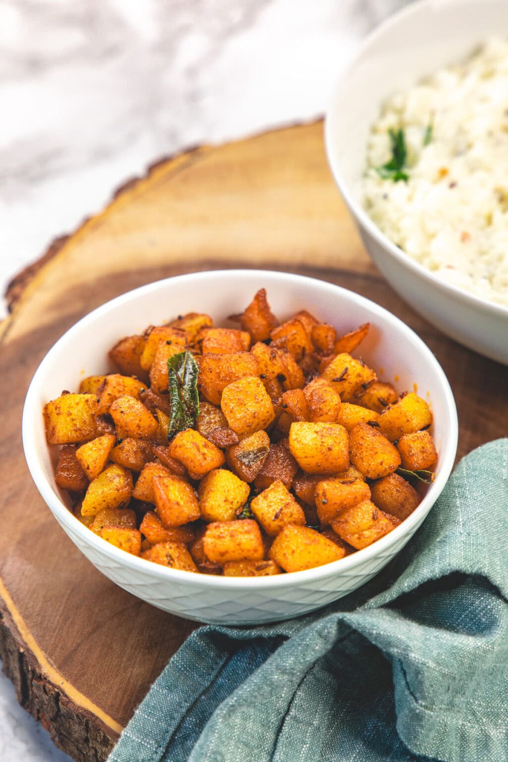 Potato Fry Recipe (Aloo Fry) - Spice Up The Curry