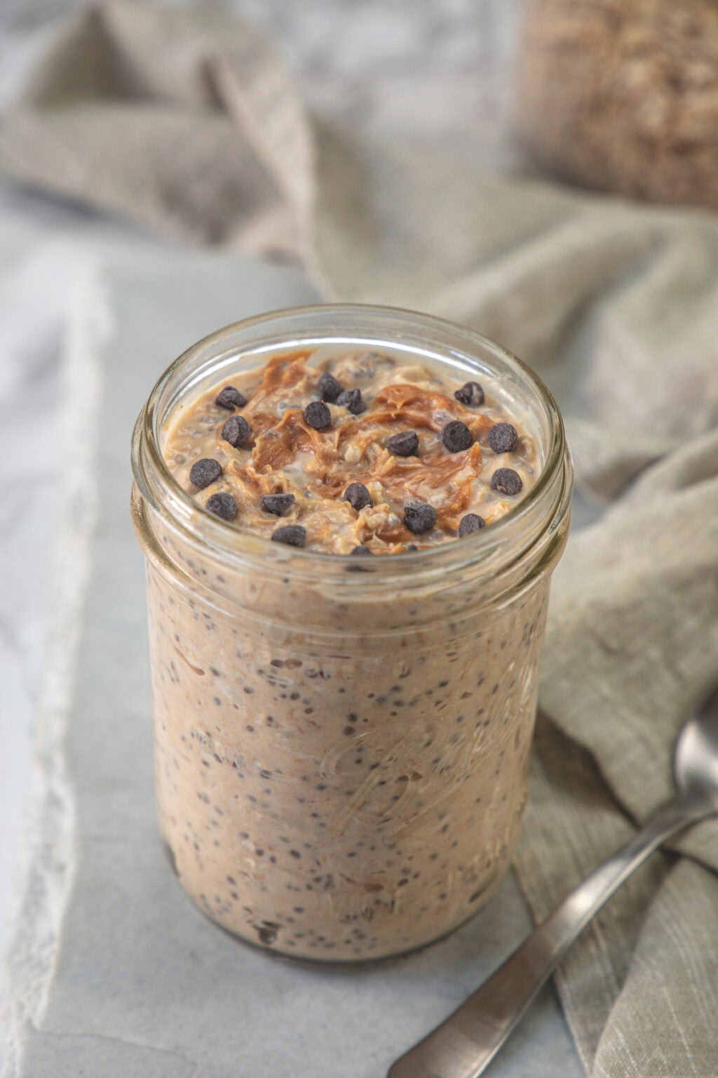Peanut Butter Overnight Oats Recipe - Spice Up The Curry